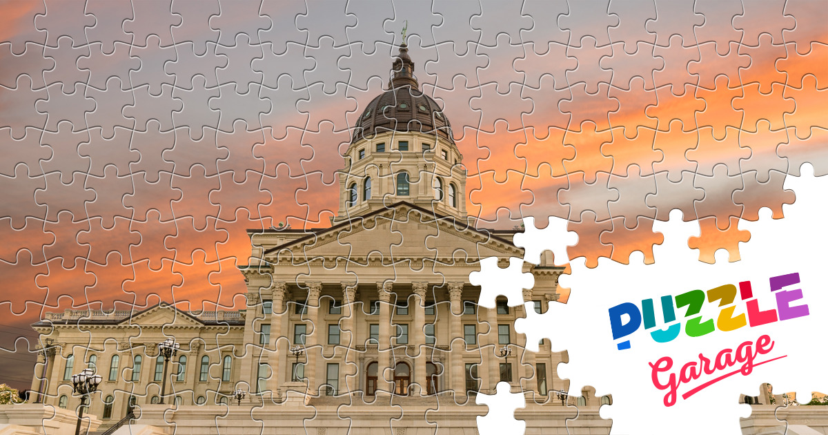 Kansas State Capitol Jigsaw Puzzle (Countries, USA) | Puzzle Garage