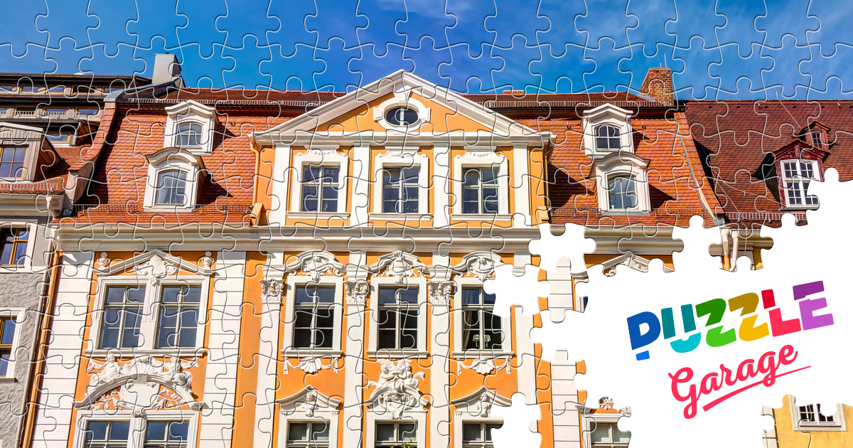Old houses in Görlitz Jigsaw Puzzle (Countries, Germany) | Puzzle Garage