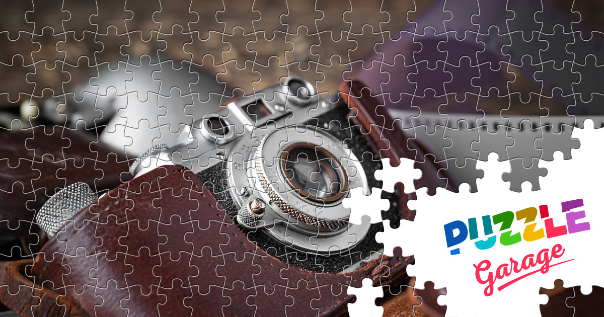 Old camera Jigsaw Puzzle (Stuff, Foto cameras) | Puzzle Garage