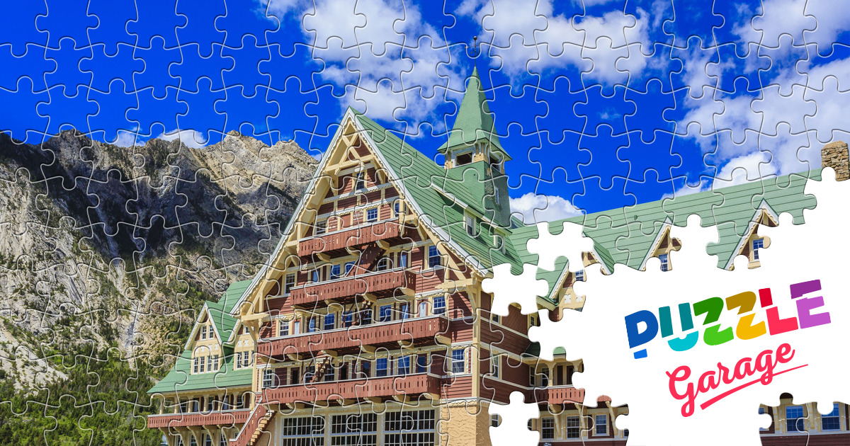 Prince of Wales Hotel, Alberta Jigsaw Puzzle (Countries, Canada ...