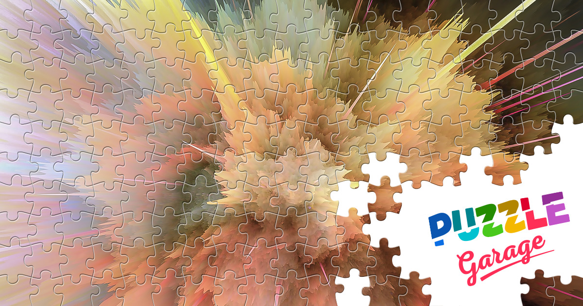 Explosion Jigsaw Puzzle (Other, Abstraction) | Puzzle Garage