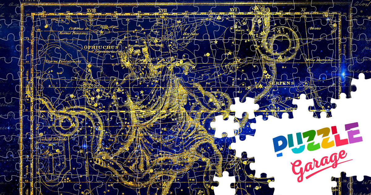 Constellation Ophiuchus Jigsaw Puzzle (Space, Astronomy) | Puzzle Garage