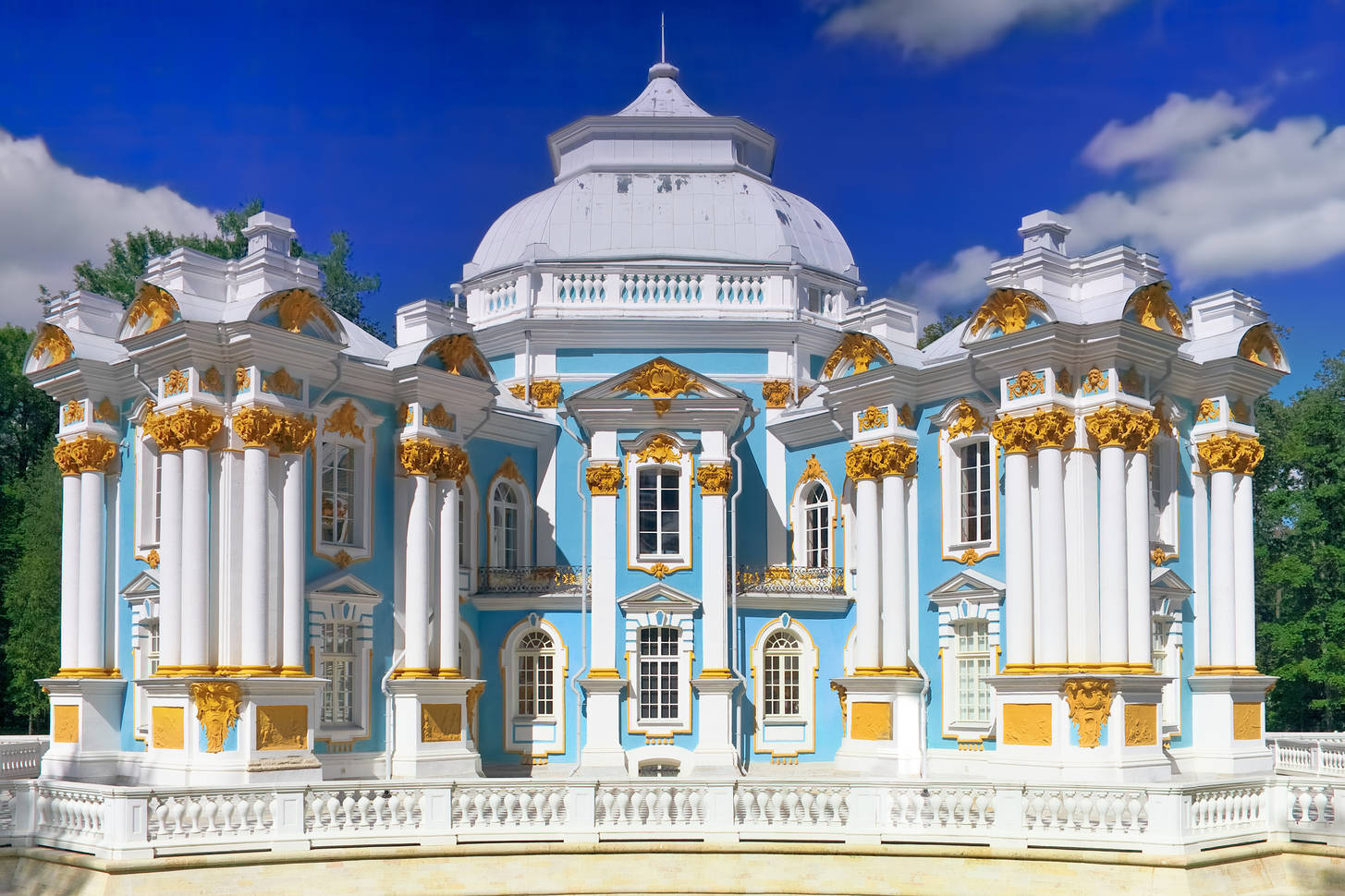 Hermitage Pavilion Jigsaw Puzzle (Countries, Russia) | Puzzle Garage