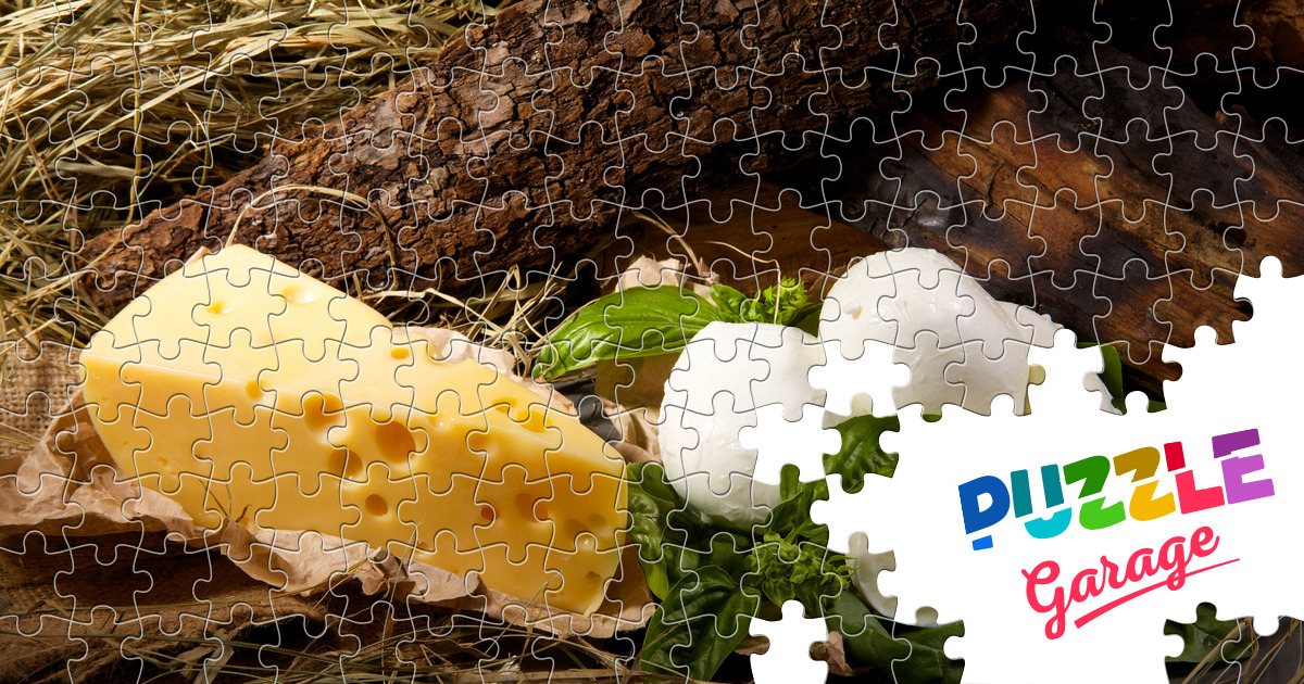 Cheese on wooden background Jigsaw Puzzle (Home, Food) | Puzzle Garage