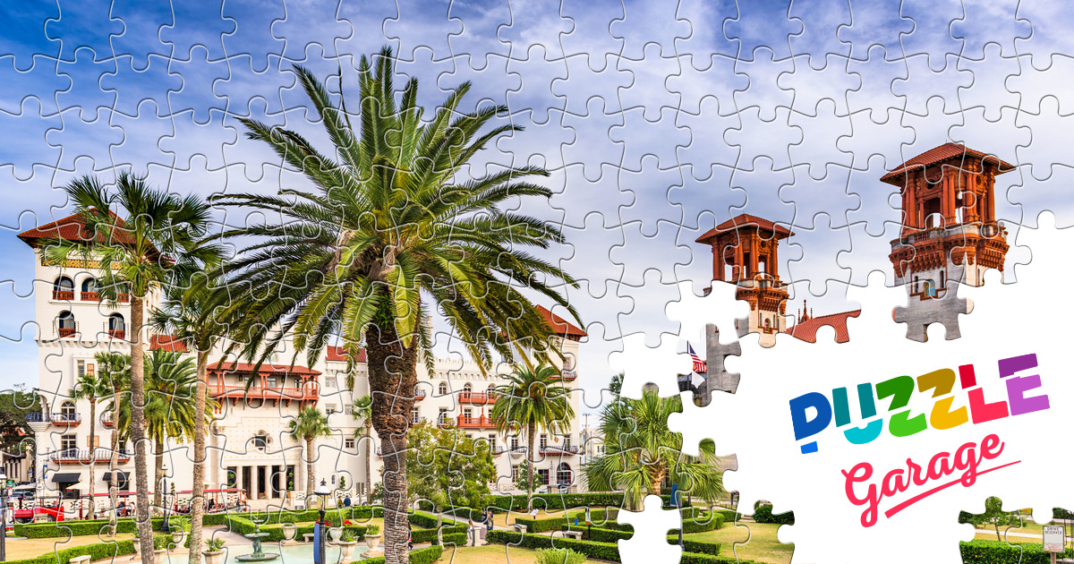 St. Augustine town square Jigsaw Puzzle (Countries, USA) | Puzzle Garage