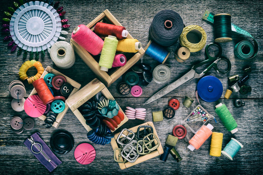 Colorful threads Jigsaw Puzzle (Home, Needlework) | Puzzle Garage