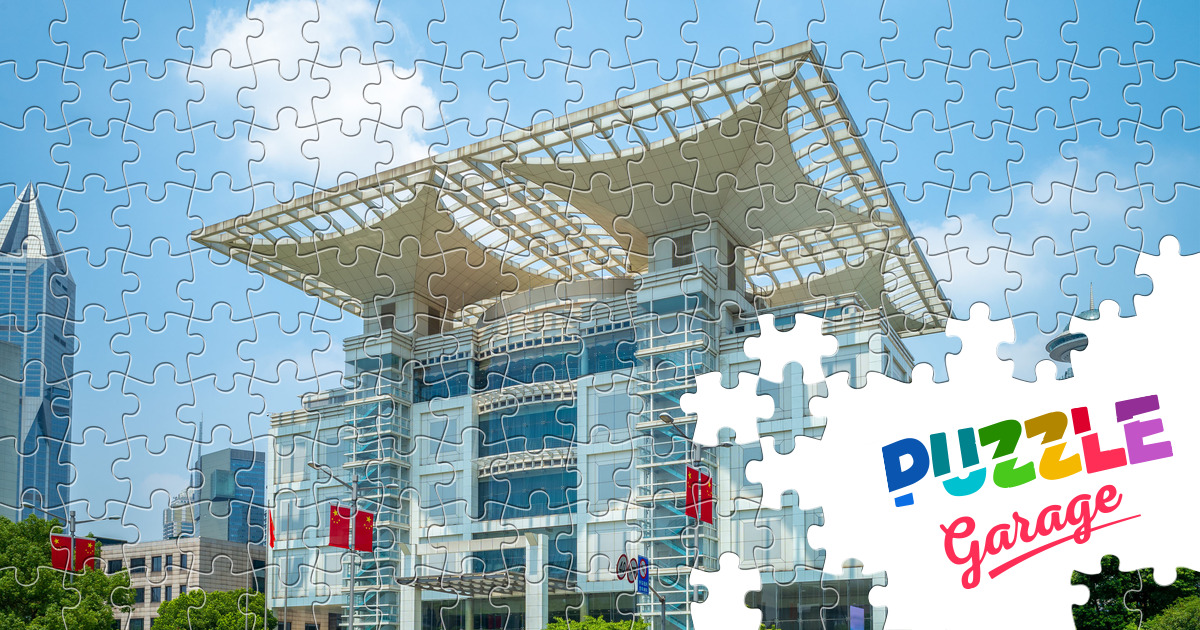 Shanghai Urban Planning Exhibition Center Jigsaw Puzzle (Countries ...