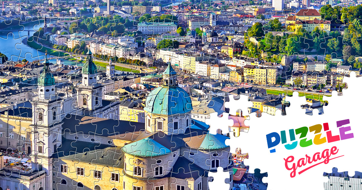 Salzburg Roofs Jigsaw Puzzle (Countries, Austria) | Puzzle Garage