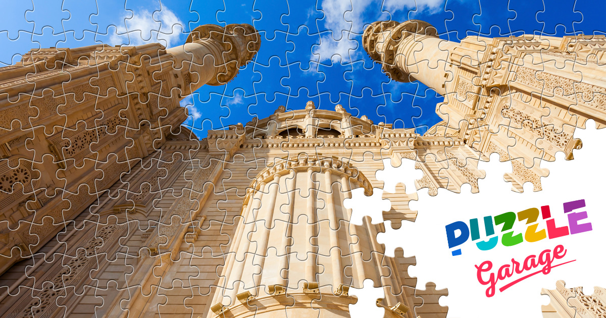 Heydar Mosque Jigsaw Puzzle (Countries, Azerbaijan) | Puzzle Garage