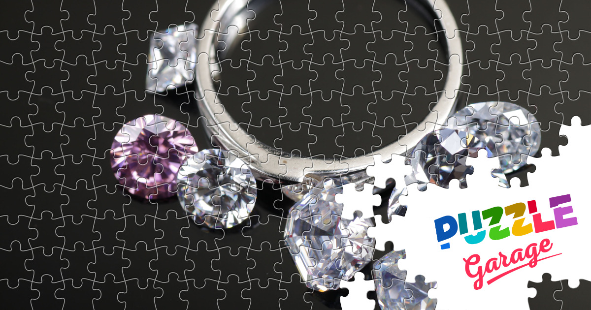 Ring and diamonds Jigsaw Puzzle (Stuff, Jewellery) | Puzzle Garage