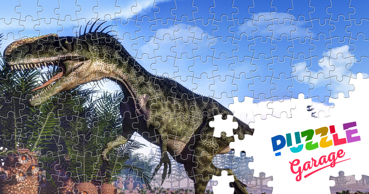 Monolophosaurus Jigsaw Puzzle (Animals, Prehistoric animals) | Puzzle ...