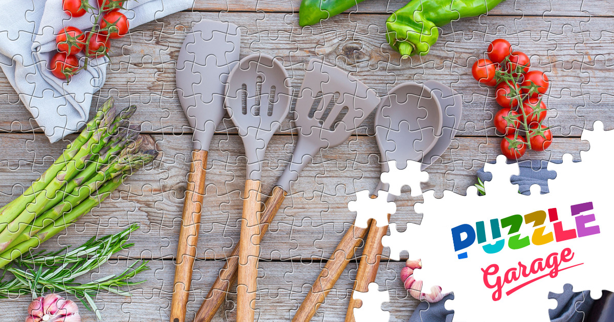 Silicone kitchen utensils Jigsaw Puzzle (Stuff, Tools) | Puzzle Garage