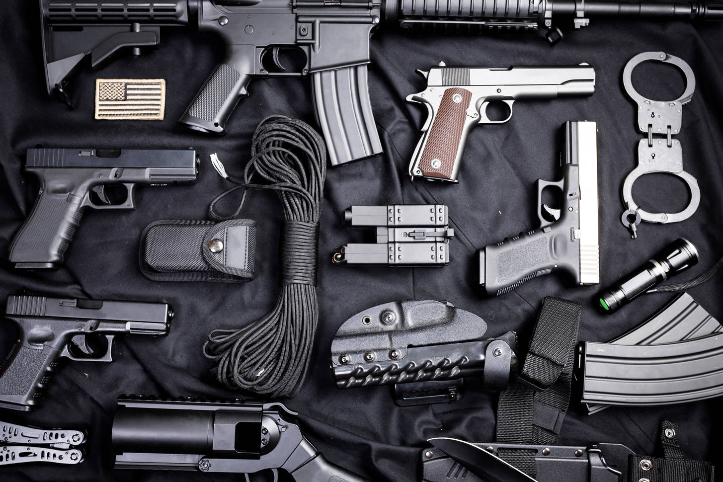 Weapon set Jigsaw Puzzle (Stuff, Weapons) | Puzzle Garage