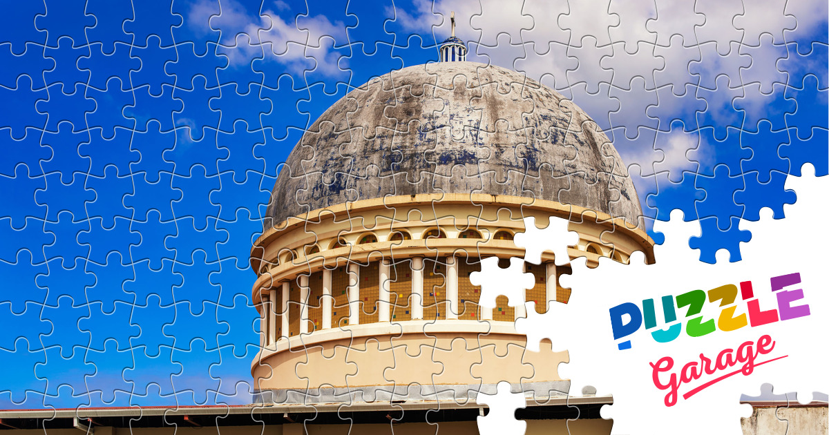 Church dome in San Jose Jigsaw Puzzle (Architecture, Temples) | Puzzle ...
