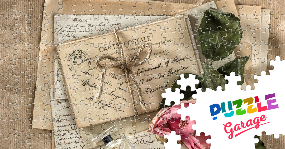 Old letters Jigsaw Puzzle (History, Retro) | Puzzle Garage