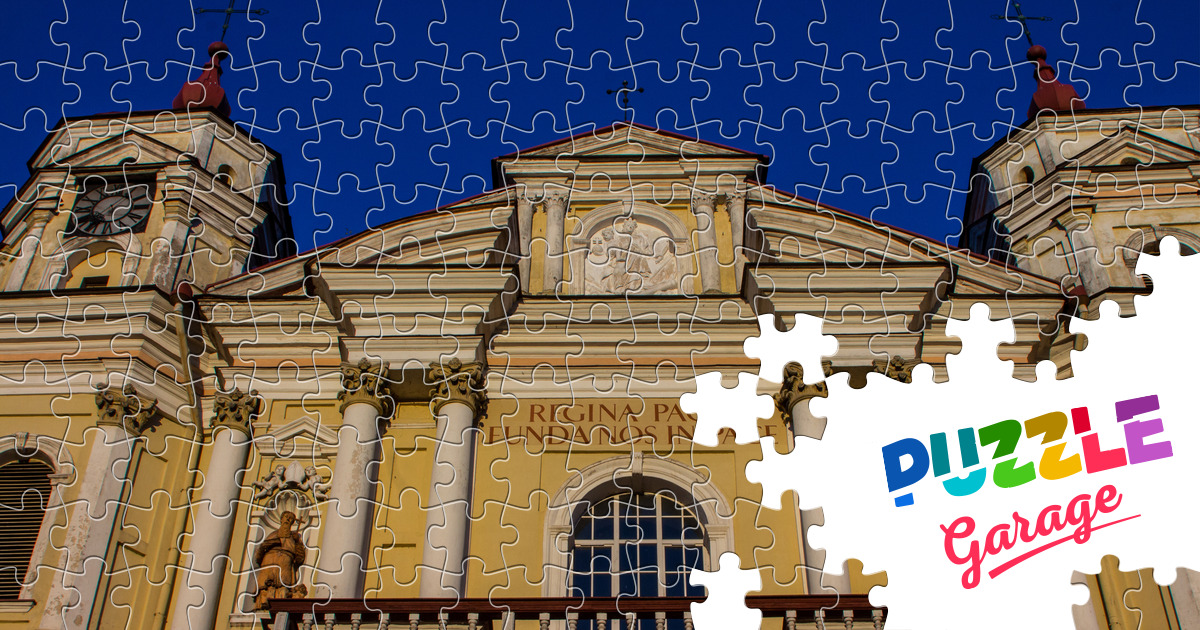 Facade of the Church of Saints Peter and Paul Jigsaw Puzzle (Countries ...
