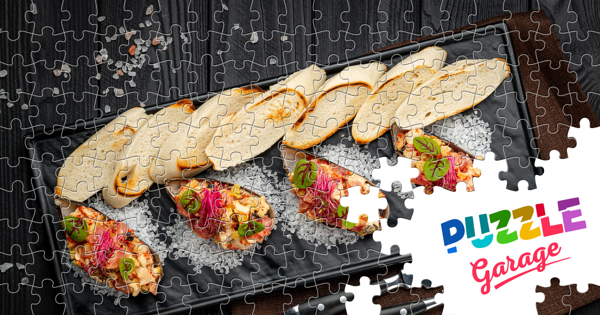 Tuna Ceviche Jigsaw Puzzle (Home, Food) | Puzzle Garage
