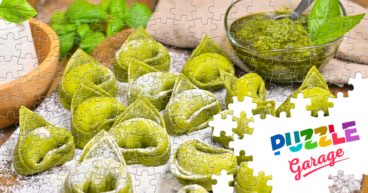 Tortellini Jigsaw Puzzle (Home, Food) | Puzzle Garage