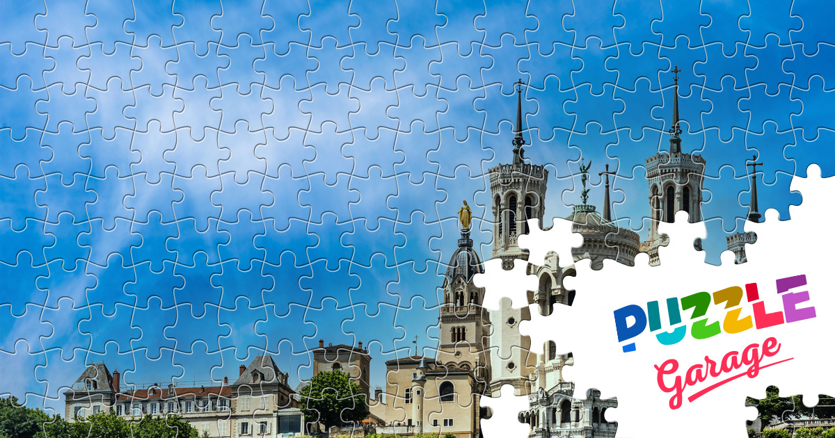 Basilica of Notre-Dame de Fourviere Jigsaw Puzzle (Countries, France ...