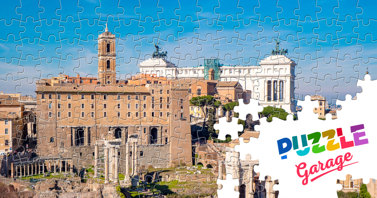 Forum Romanum Jigsaw Puzzle (Countries, Italy) | Puzzle Garage