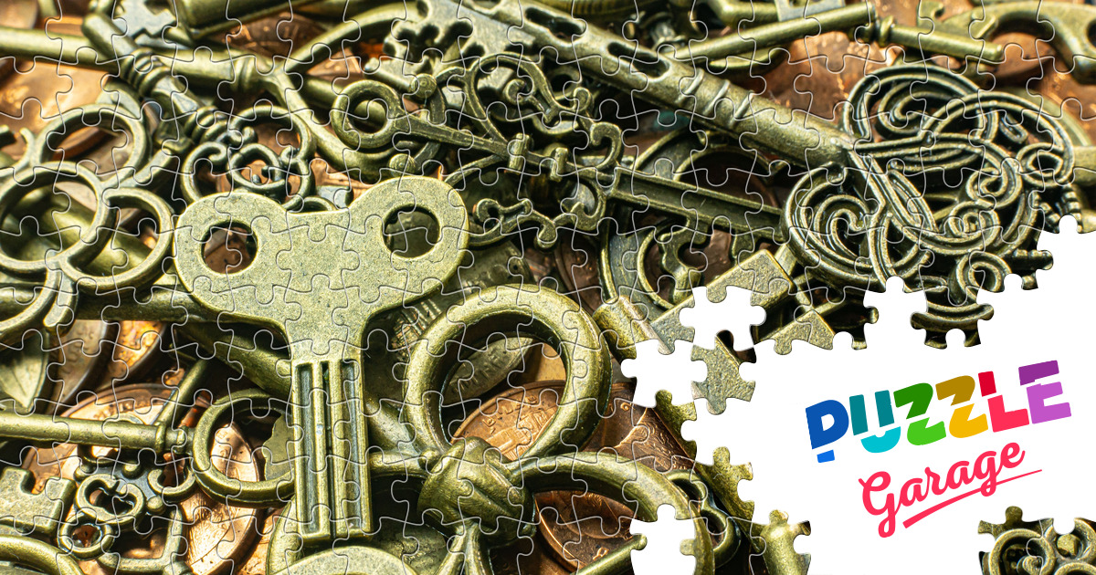 Old keys Jigsaw Puzzle (Other, Collecting) | Puzzle Garage