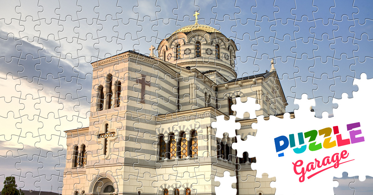 St. Vladimir's Cathedral in Chersonesos Jigsaw Puzzle (Countries ...