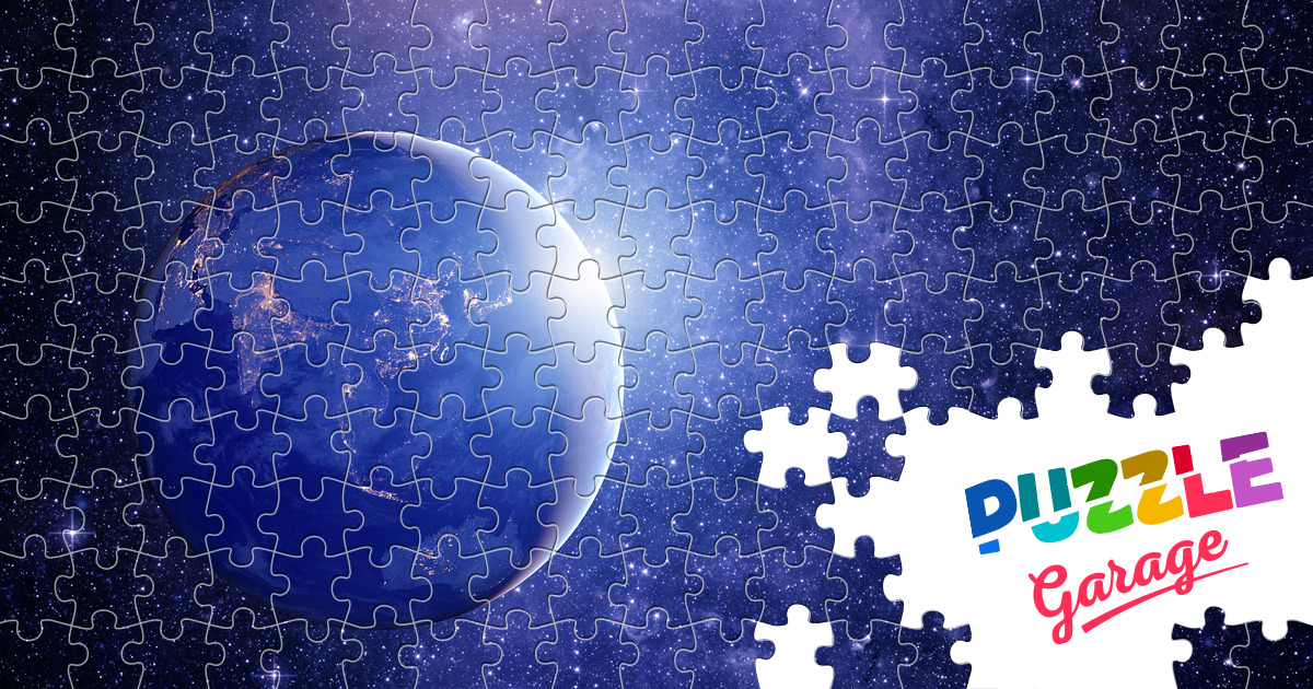 Stars and planet Jigsaw Puzzle (Space, Astronomy) | Puzzle Garage