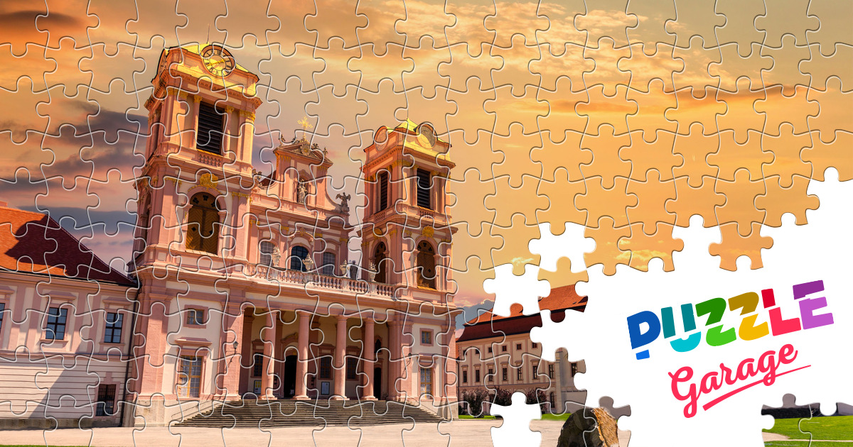 Church at Göttweig Abbey Jigsaw Puzzle (Countries, Austria) | Puzzle Garage