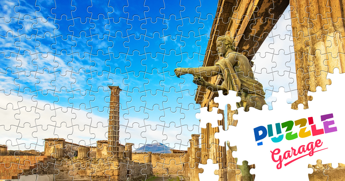 Temple of Apollo, Pompeii Jigsaw Puzzle (Countries, Italy) | Puzzle Garage
