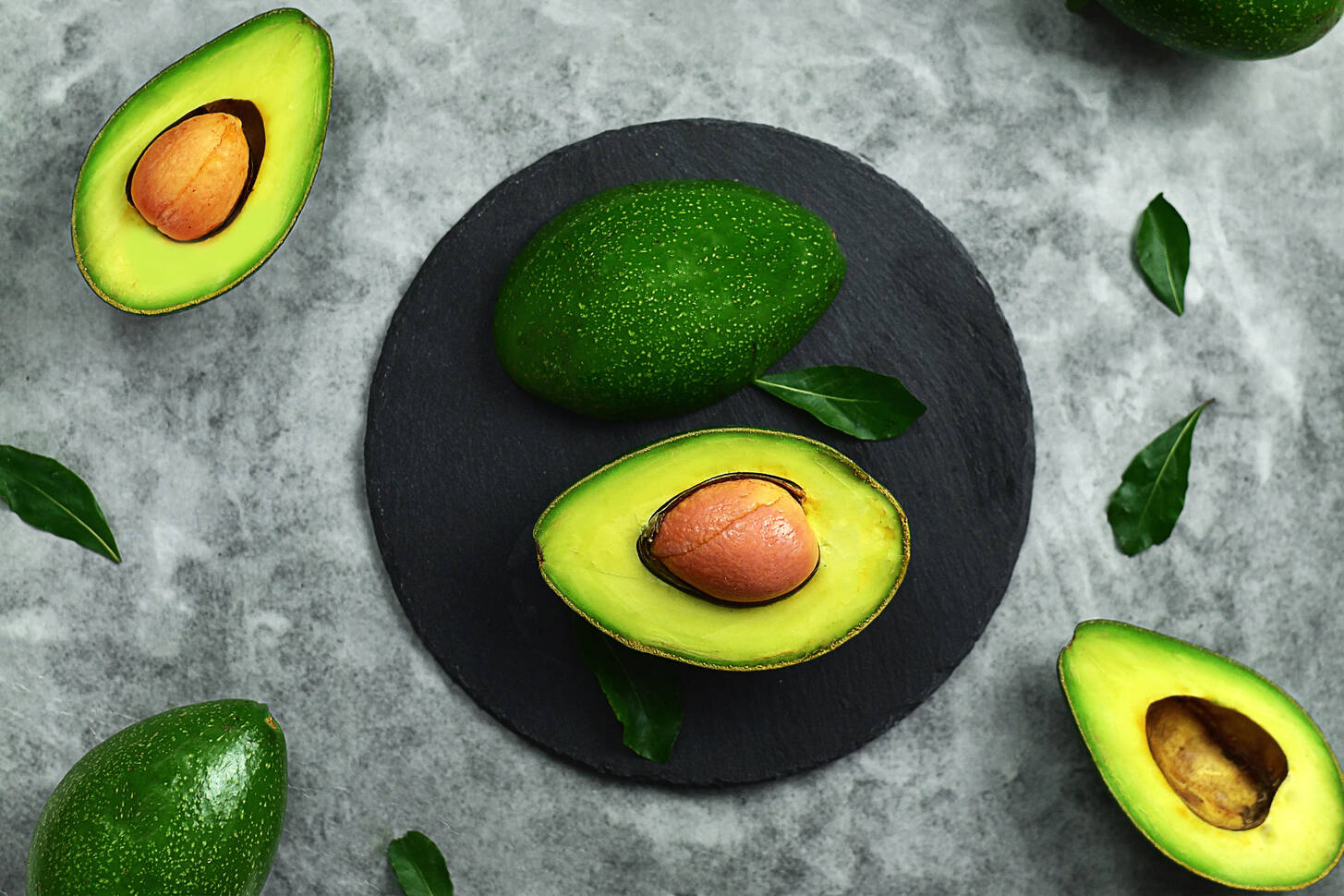 Avocado on a plate Jigsaw Puzzle (Plants, Fruits) | Puzzle Garage