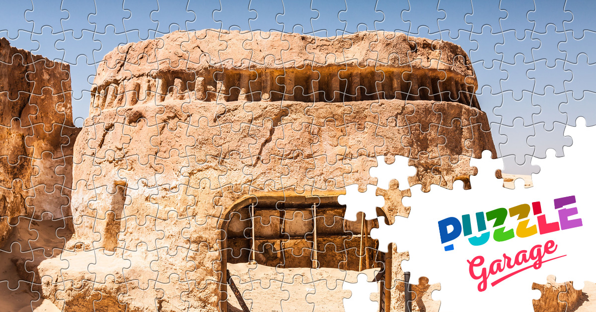 Buildings in Ong Jemel Jigsaw Puzzle (Countries, Tunisia) | Puzzle Garage