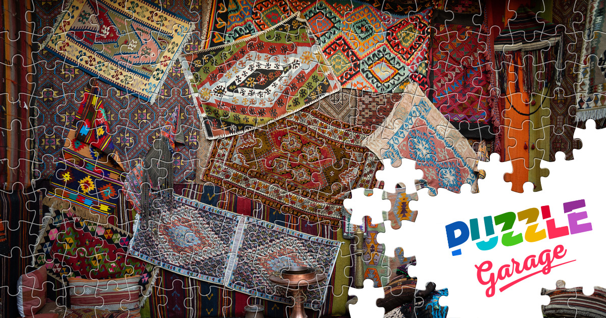 Turkish Traditional Carpets Jigsaw Puzzle (Countries, Turkey) | Puzzle ...