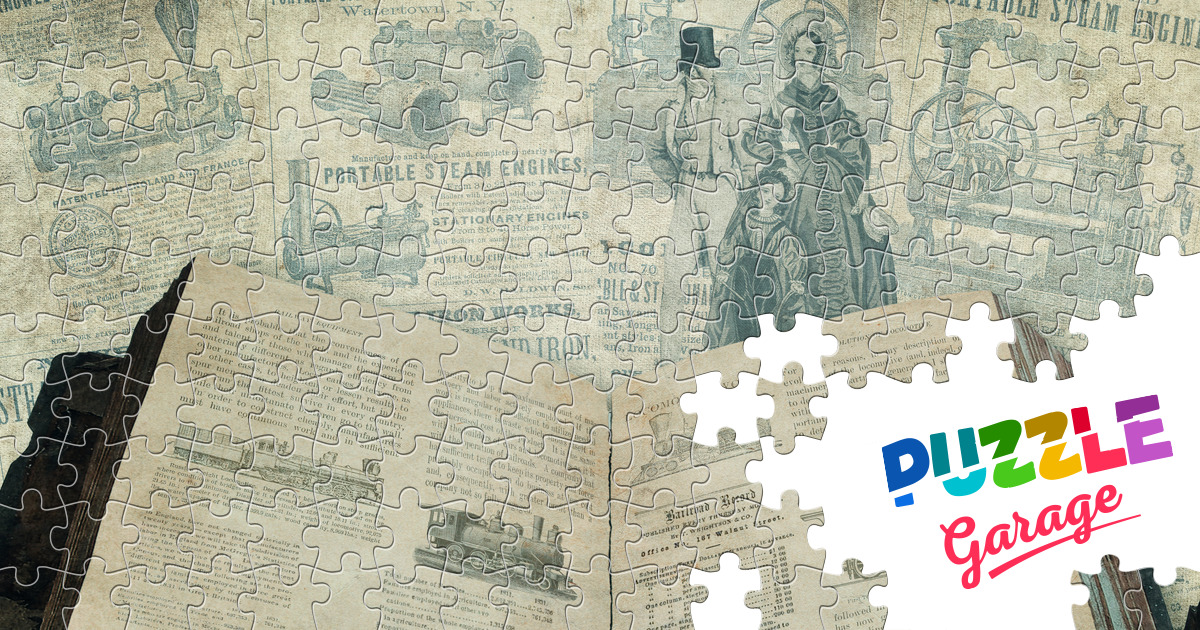 Book of patents for inventions Jigsaw Puzzle (History, Antique ...