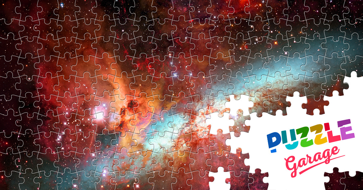 Galaxies in deep space Jigsaw Puzzle (Space, Cosmonautics) | Puzzle Garage