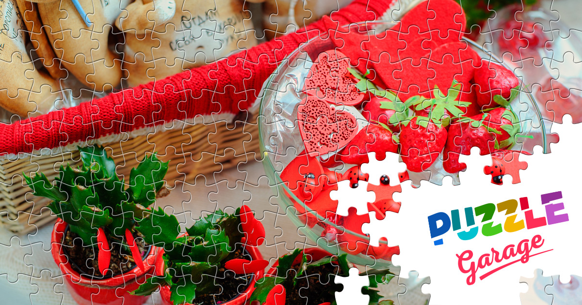 Decor for Valentine's Day Jigsaw Puzzle (Holidays, Valentine's Day ...