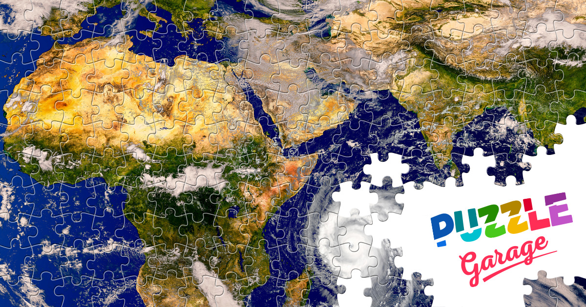 Hurricane on weather map Jigsaw Puzzle (History, Maps) | Puzzle Garage