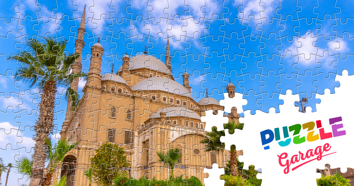 Muhammad Ali Mosque Jigsaw Puzzle (Countries, Egypt) | Puzzle Garage
