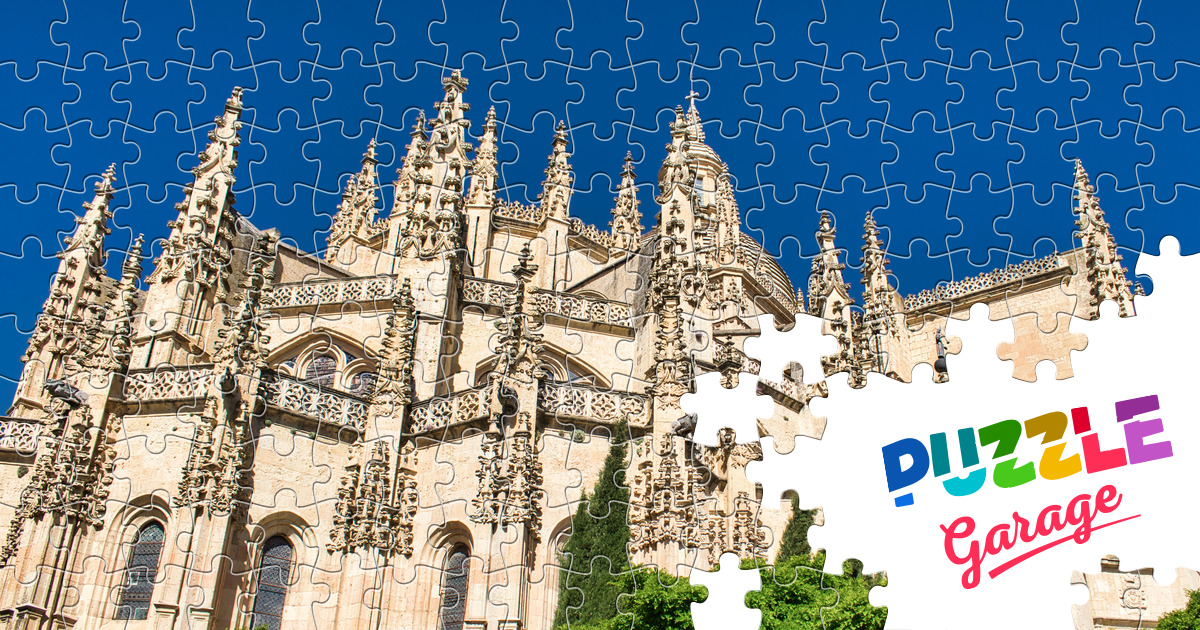Segovia Cathedral Jigsaw Puzzle (Countries, Spain) | Puzzle Garage
