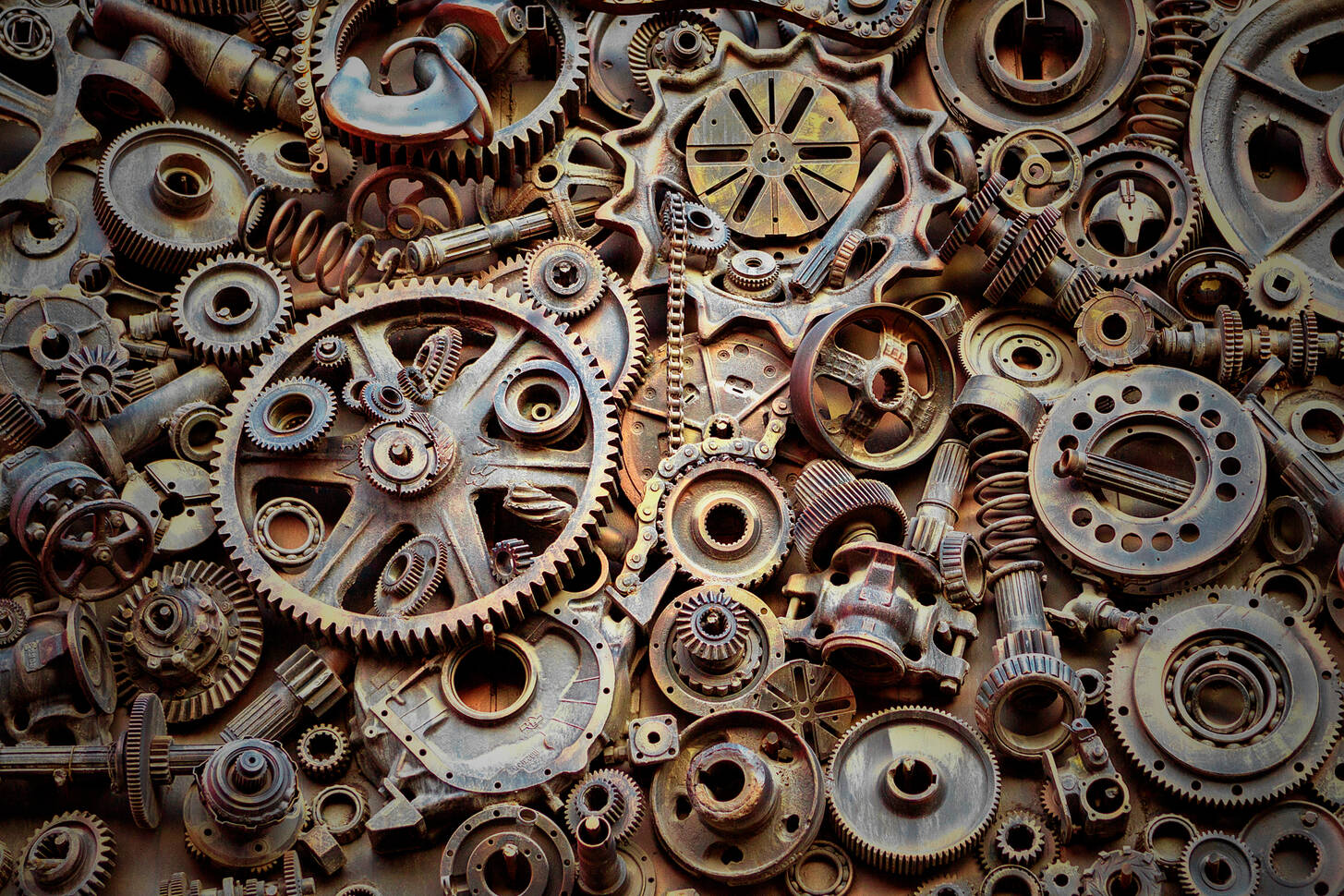 Old mechanical parts Jigsaw Puzzle (Stuff, Tools) | Puzzle Garage