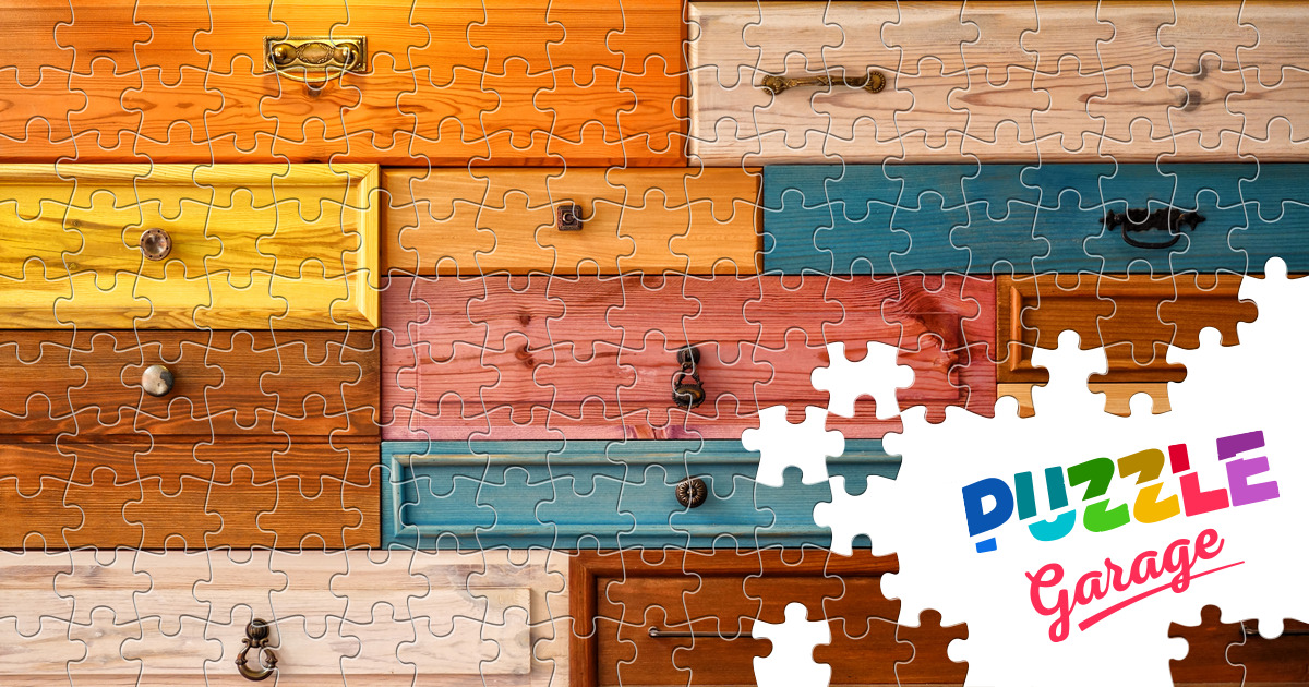 Collection of wooden boxes Jigsaw Puzzle (Other, Collecting) | Puzzle ...