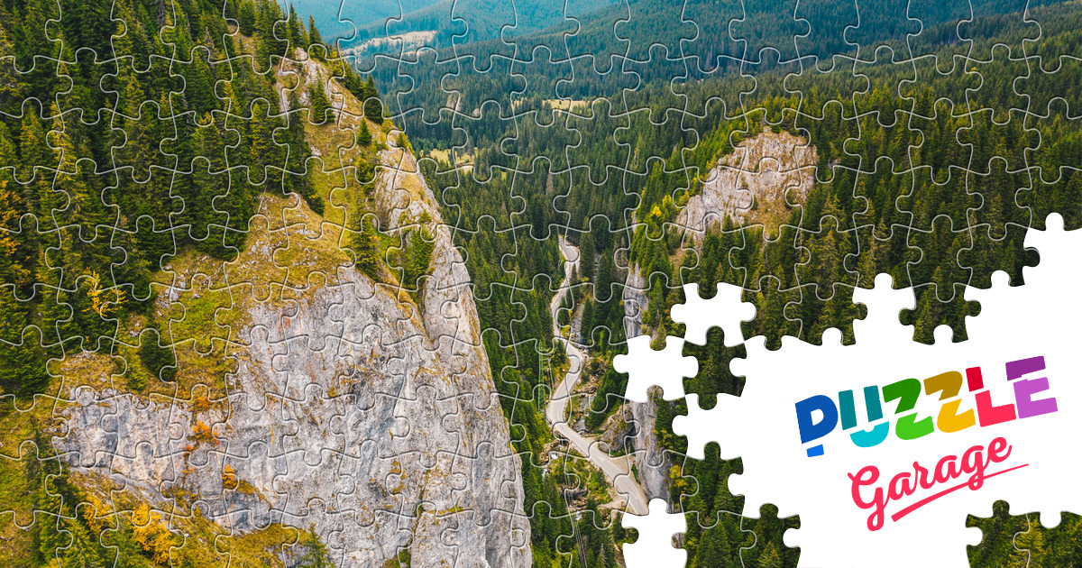 Gorges in the Carpathians Jigsaw Puzzle (Countries, Romania) | Puzzle ...