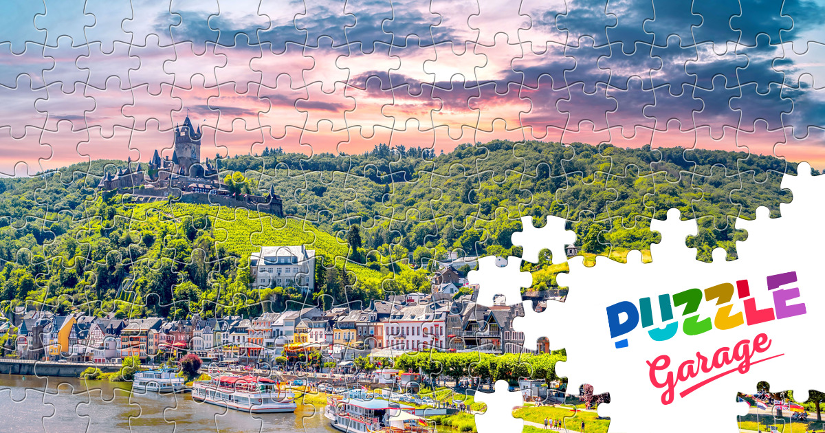 View of Cochem Jigsaw Puzzle (Countries, Germany) | Puzzle Garage