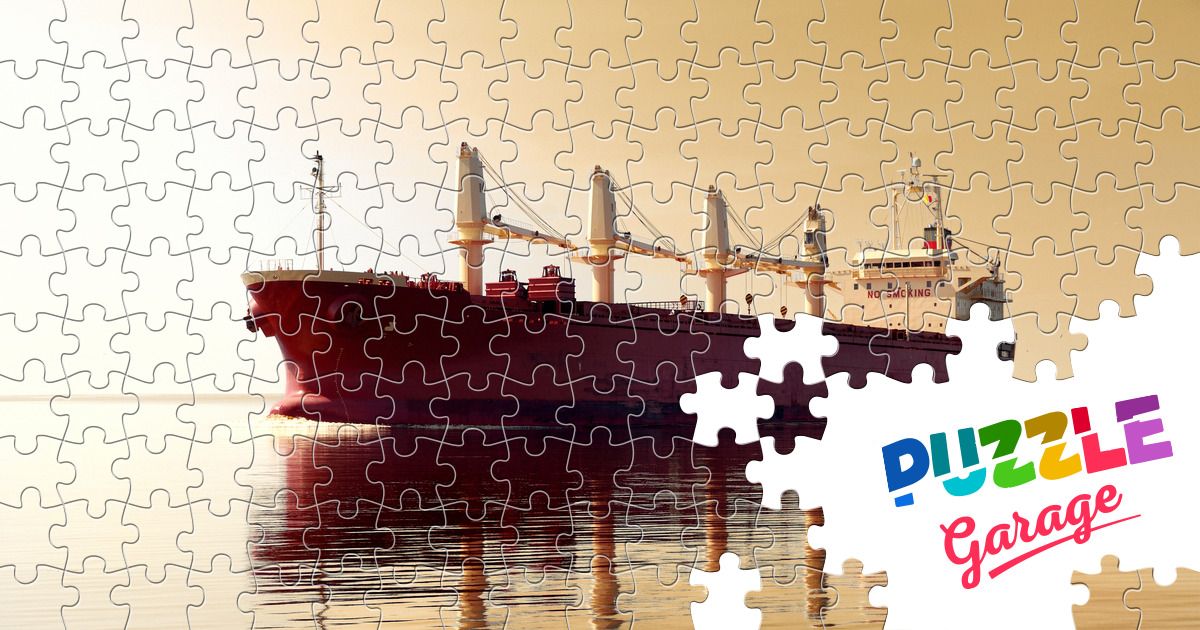 Cargo ship Jigsaw Puzzle (Technics, Ships) | Puzzle Garage
