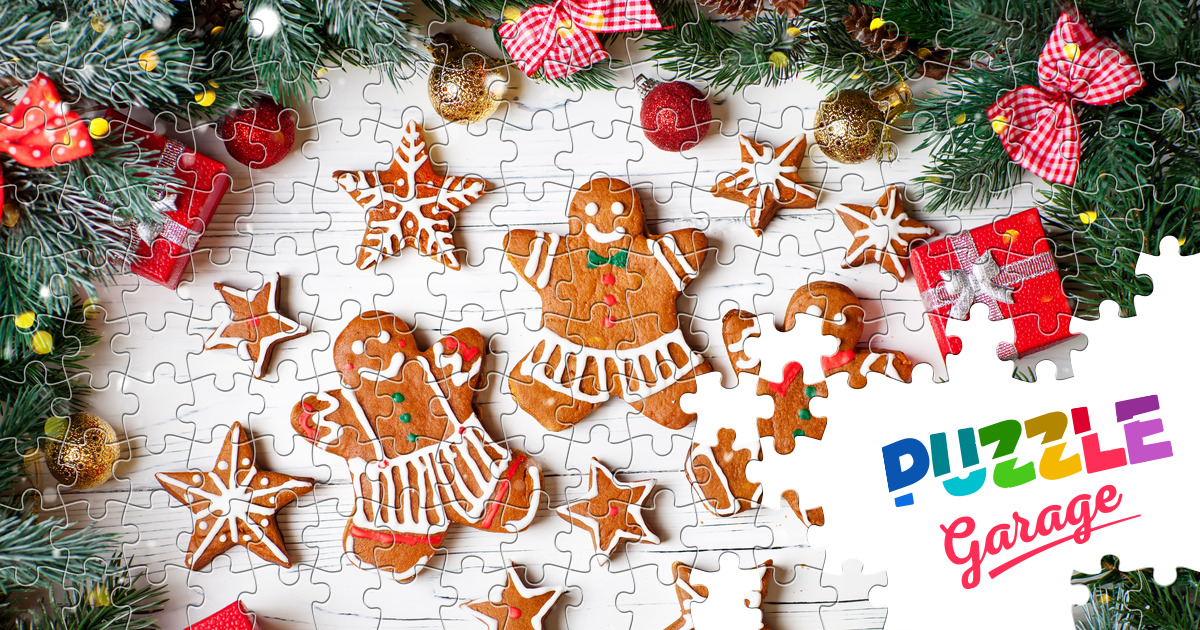 Gingerbread for christmas Jigsaw Puzzle (Holidays, Christmas) | Puzzle ...