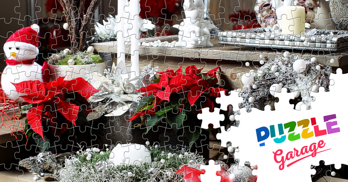 Christmas decorations for home Jigsaw Puzzle (Holidays, Christmas ...