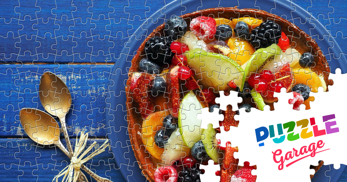 Fruit and berry pie Jigsaw Puzzle (Home, Food) | Puzzle Garage