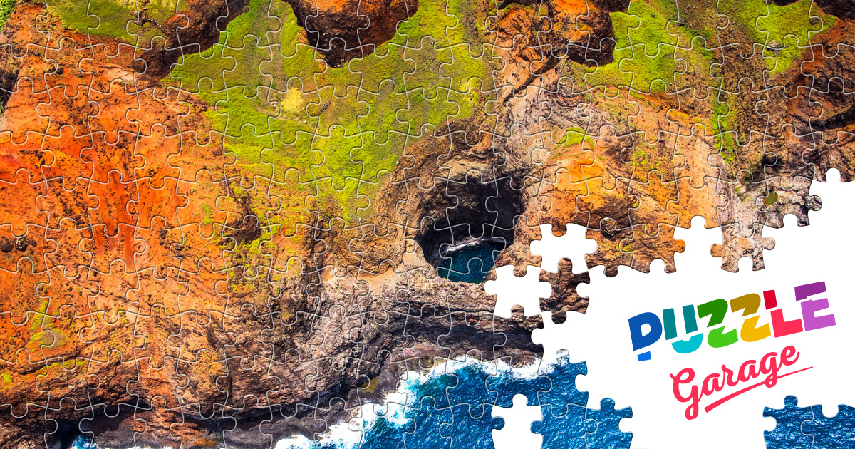 Napali Coast State Park Jigsaw Puzzle (Countries, USA) | Puzzle Garage