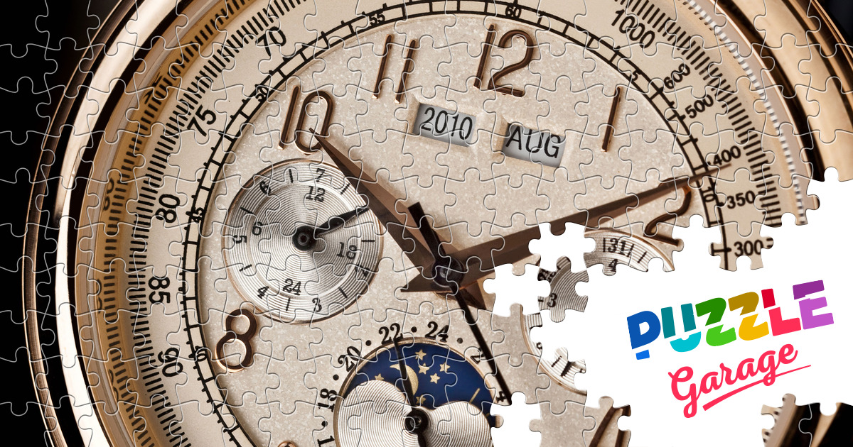 Watch face Jigsaw Puzzle (Stuff, Watches) | Puzzle Garage