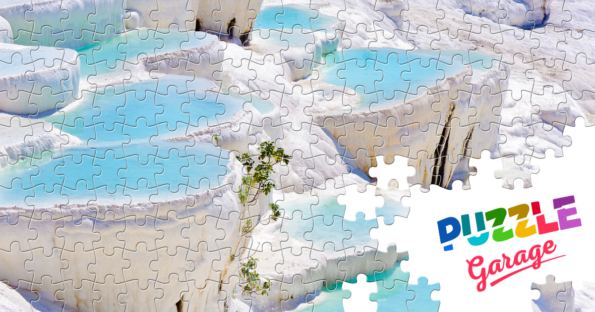 Pamukkale Jigsaw Puzzle (Countries, Turkey) | Puzzle Garage