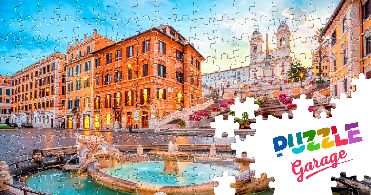 Spain square Jigsaw Puzzle (Countries, Italy) | Puzzle Garage
